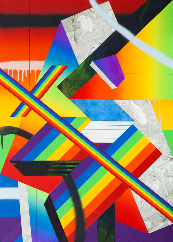 Inside Clark Goolsby's Colorful, Geometric, & Energetic World - Art Zealous